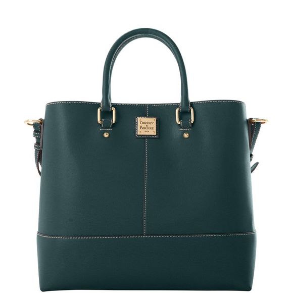 Dooney & Bourke | Bags | Dooney Bourke Saffiano Chelsea Bag Ivy | Poshmark
